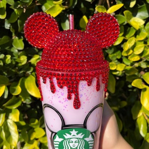 Mickey and Minnie Rhinestone Drip, Mickey Mouse, Minnie Mouse, Snow ...