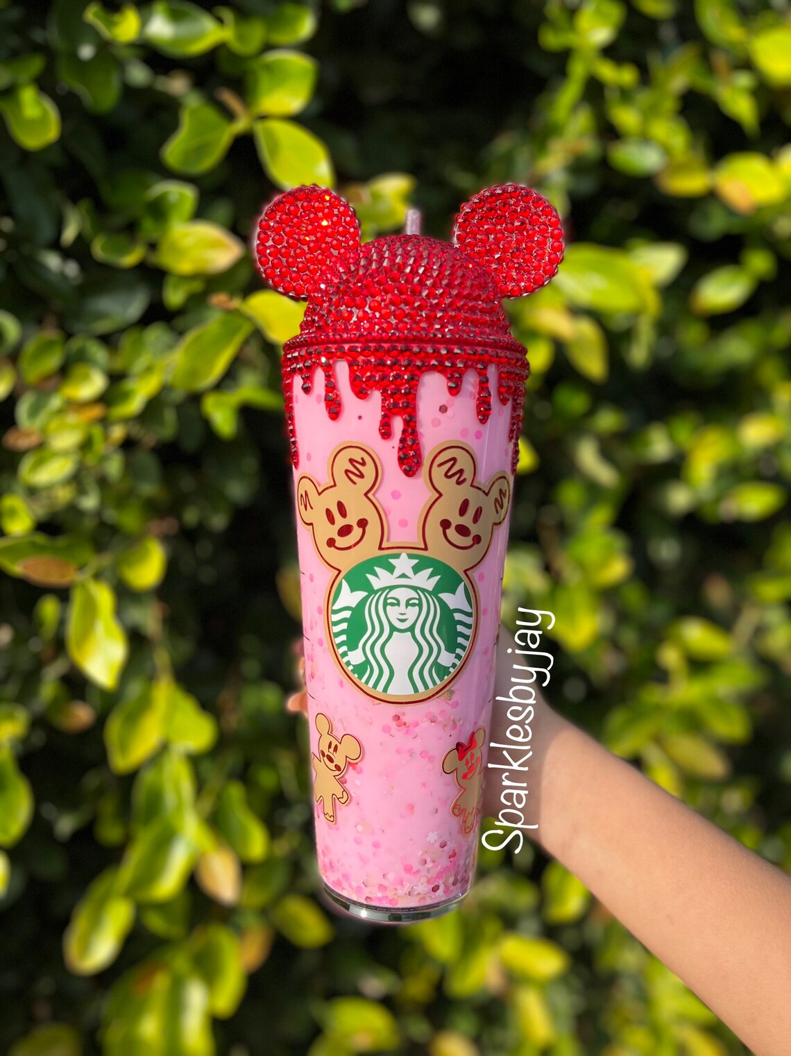 Mickey and Minnie Rhinestone Drip - Etsy