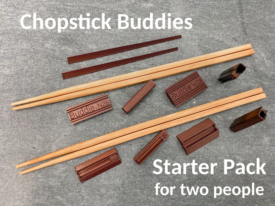 Marcosticks® Chopstick Buddies - Starter Pack for Two People - Mystic ...