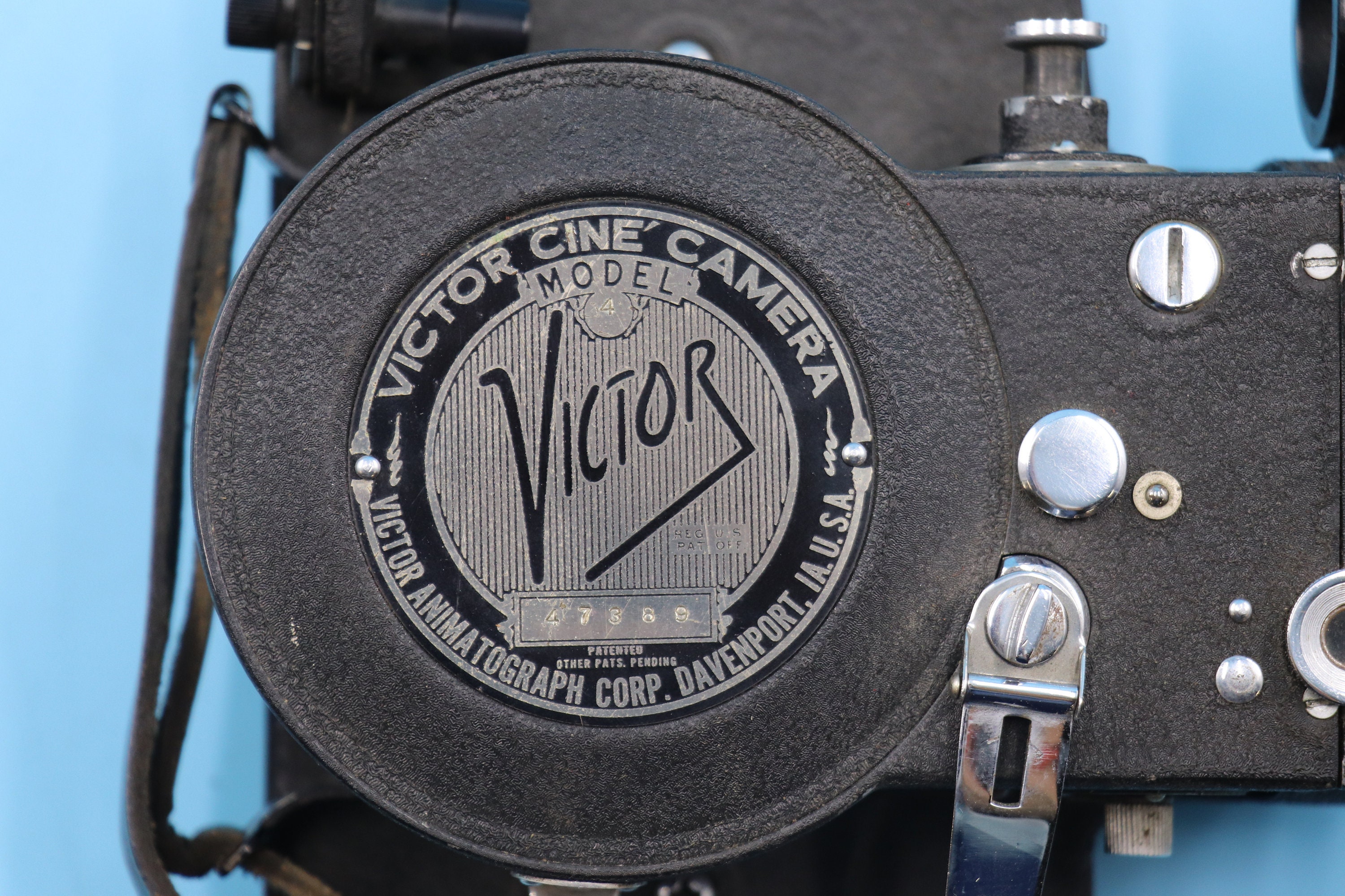 Vintage 16mm Victor Cine Camera USA Model 4 With Key Case - Etsy
