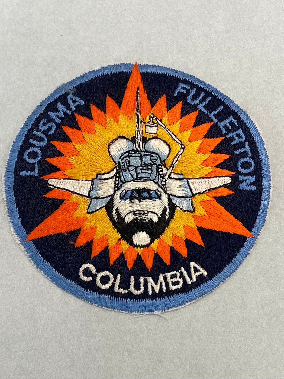 NASA Space Shuttle Columbia STS 3 Mission Patch Lousma Fullerton - Etsy