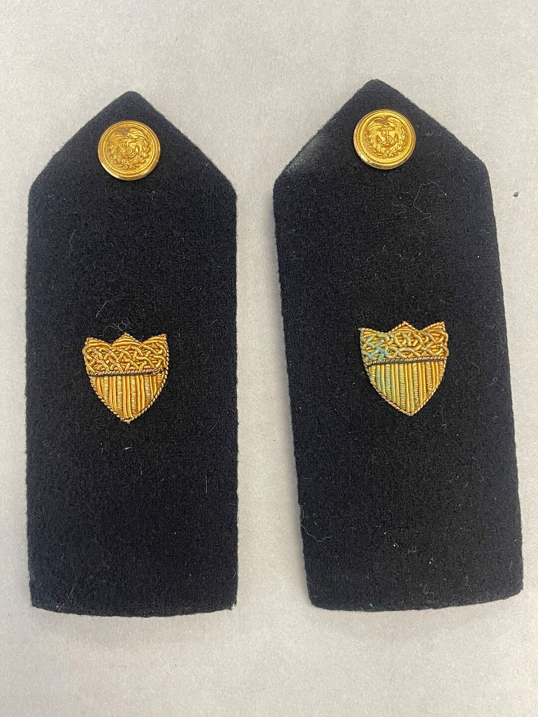 Vintage US Coast Guard Shoulder Boards - Etsy