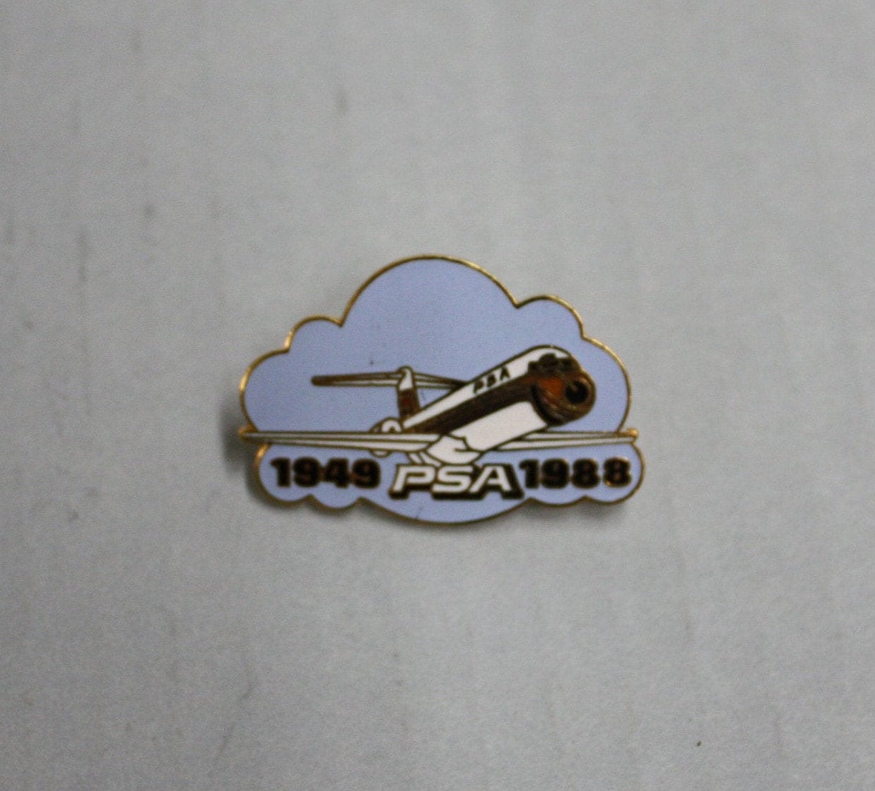 Vintage Pacific Southwest Airlines PSA 1949 1988 Metal Hat Label Pin - Etsy