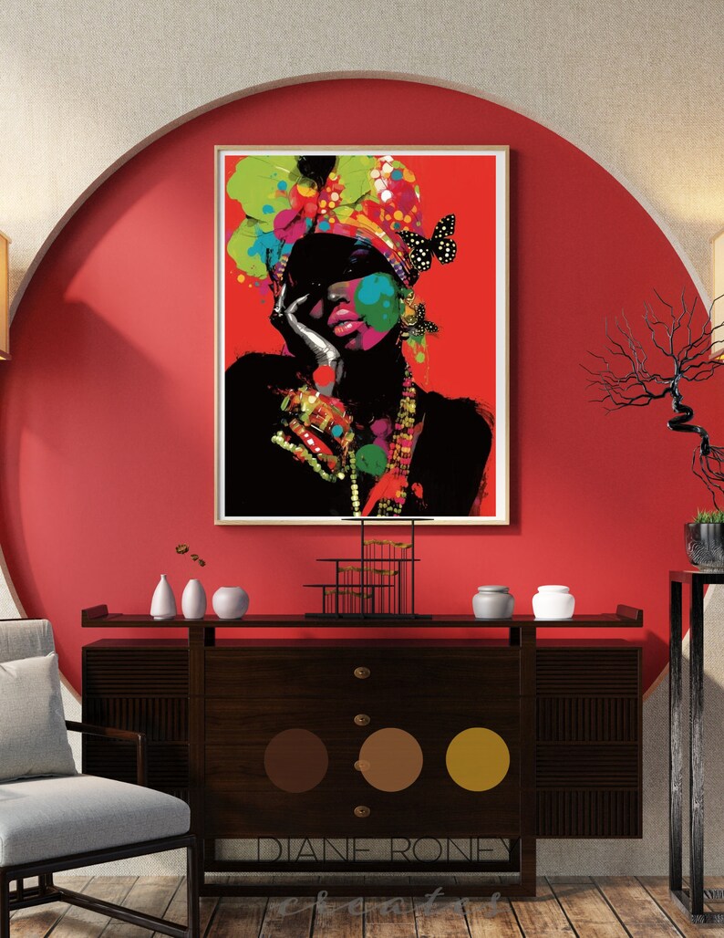 Set Of 4 Printables High Resolution Pngs Black Art Midjourney Ai Art