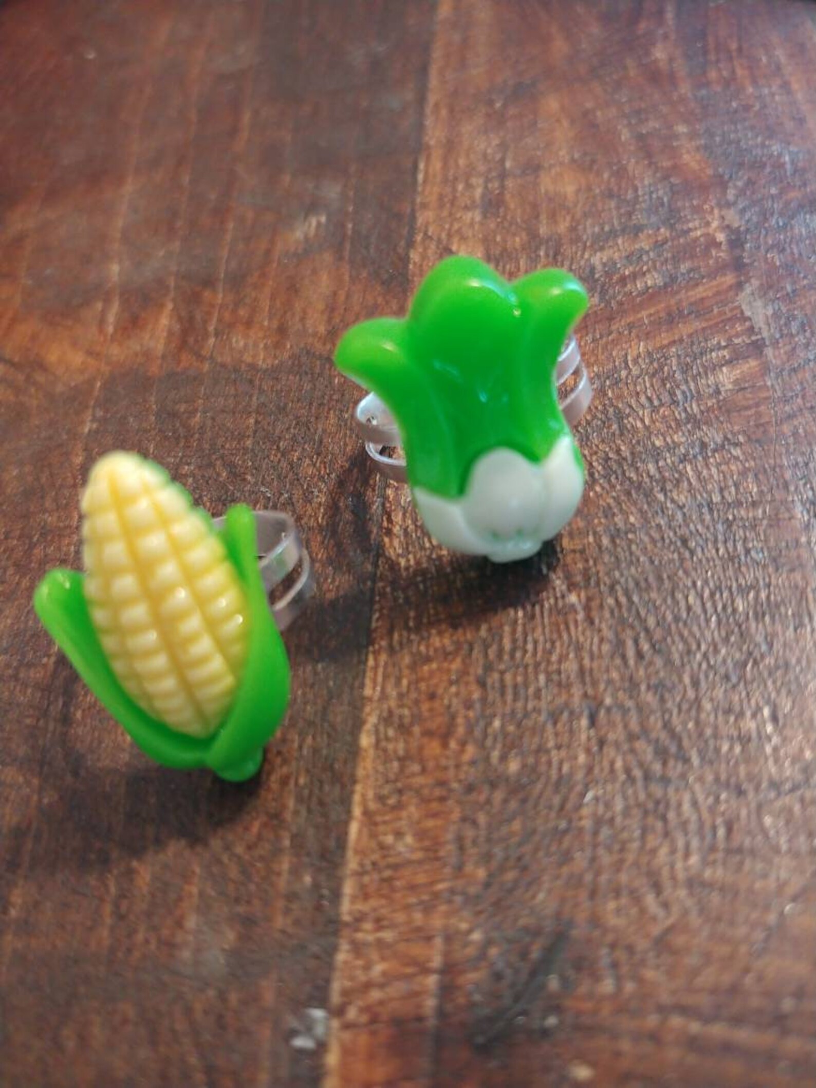 Vegetable Rings Corn on the Cob Leek | Etsy