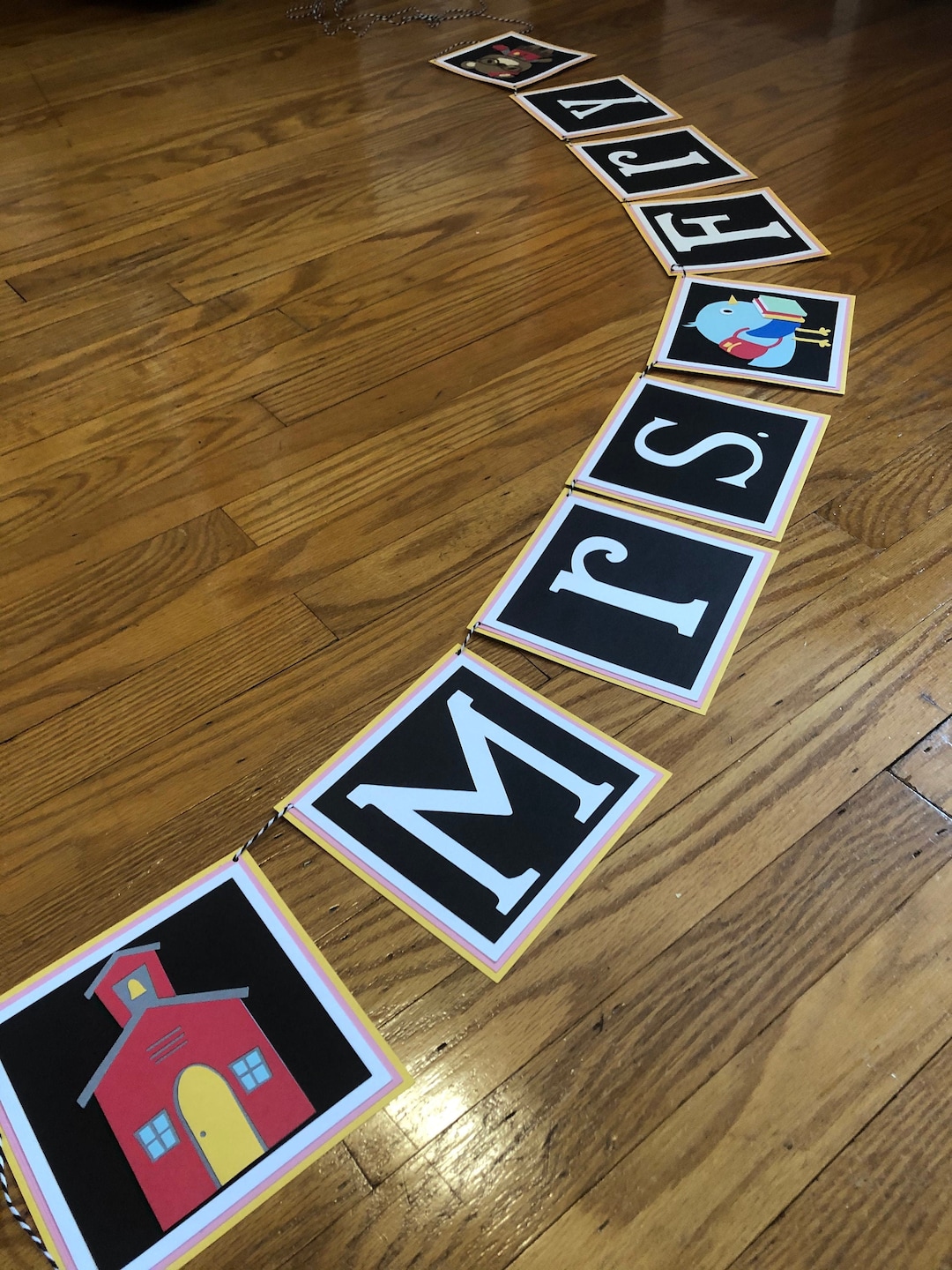 Teacher Name Banner, Teacher Decorations, Classroom Decoration, Teacher ...