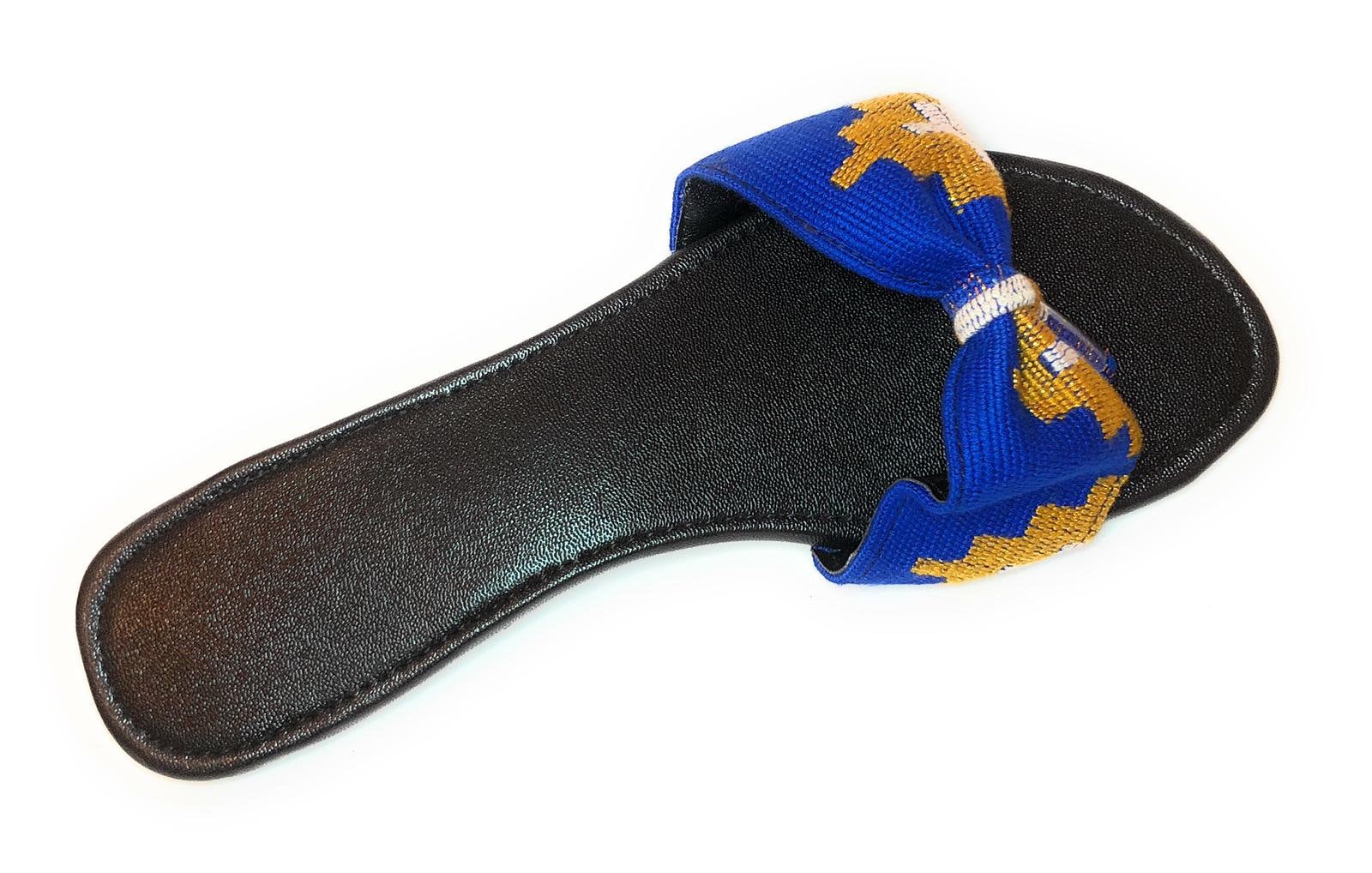African Print Kente Slippers Sandals Sliders - Etsy