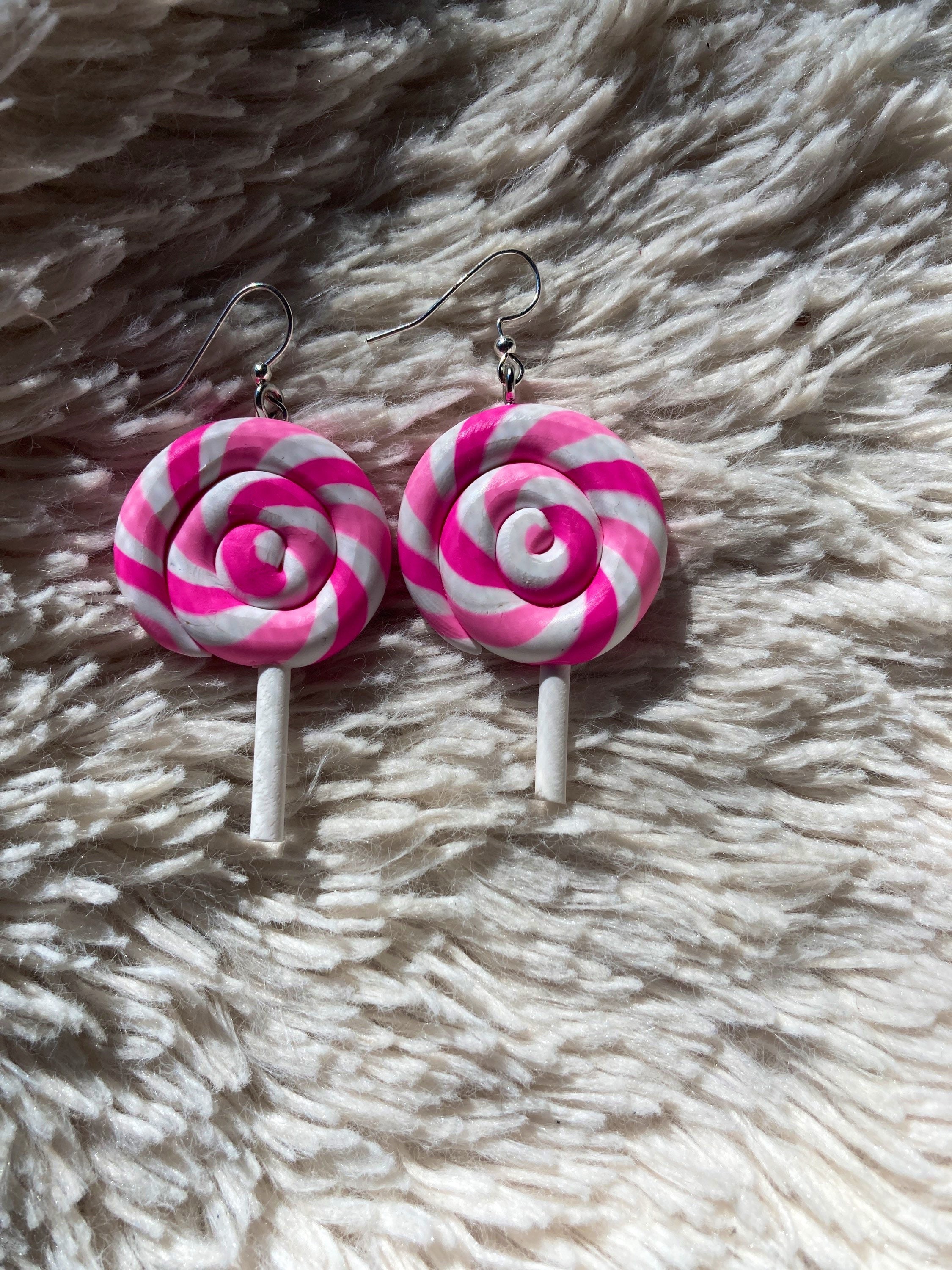 Lollipop Earrings - Etsy