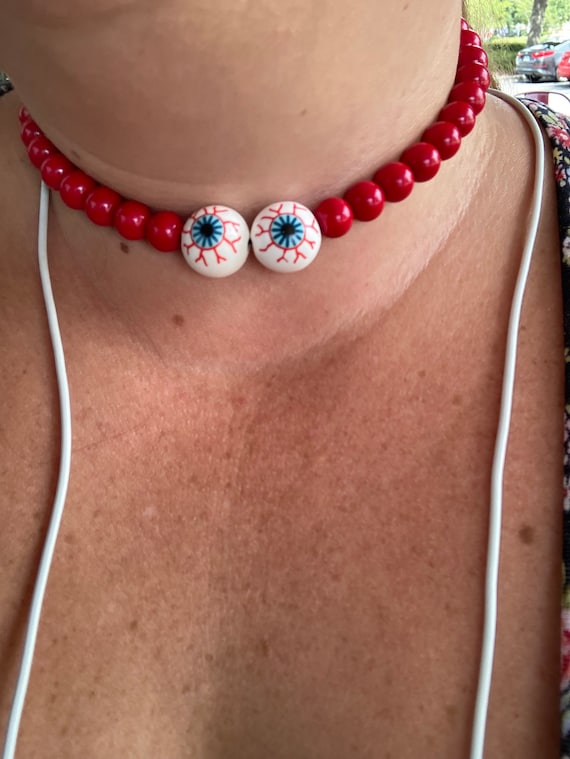 Eyeball Choker Etsy