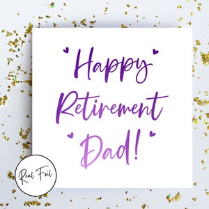Happy Retirement Dad Card, Retirement Card, You’ve Finally Retired ...