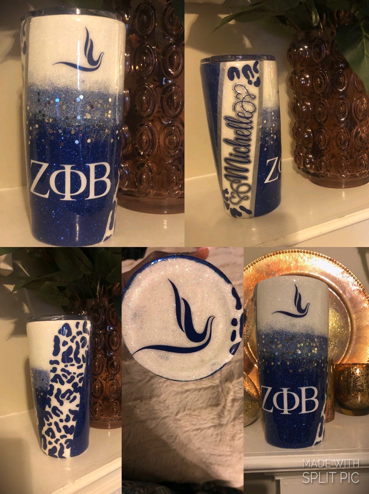 20oz Tumbler, Zeta Tumbler, Zeta Phi Beta Tumbler 20oz, Zeta Sorority ...