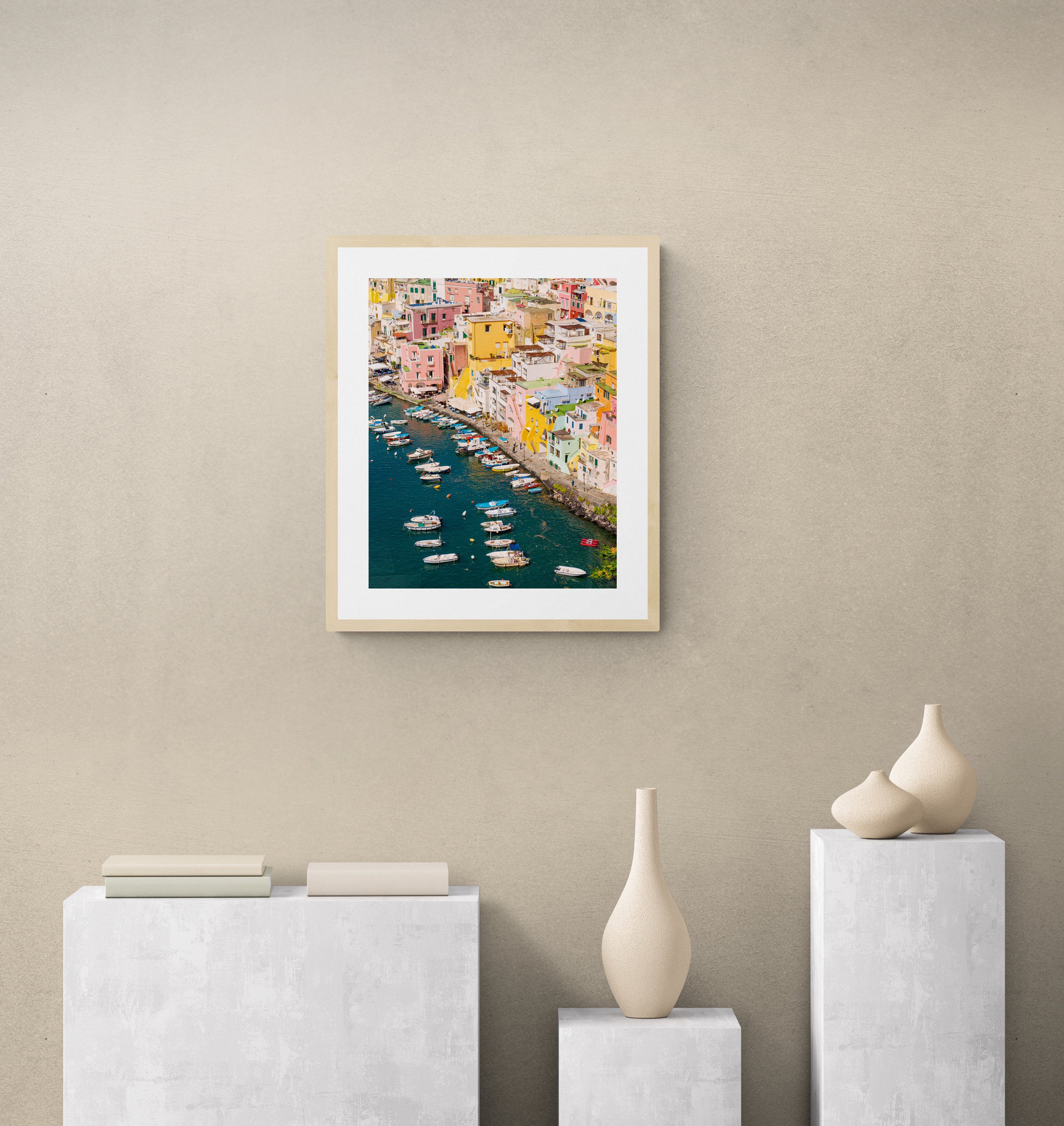 Mediterranean Color in Procida Italy Wall Decor, Digital Download Art ...