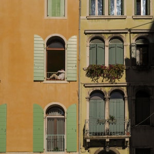 Venice Italy Decorative Windows Printable Wall Decor, Digital Download ...