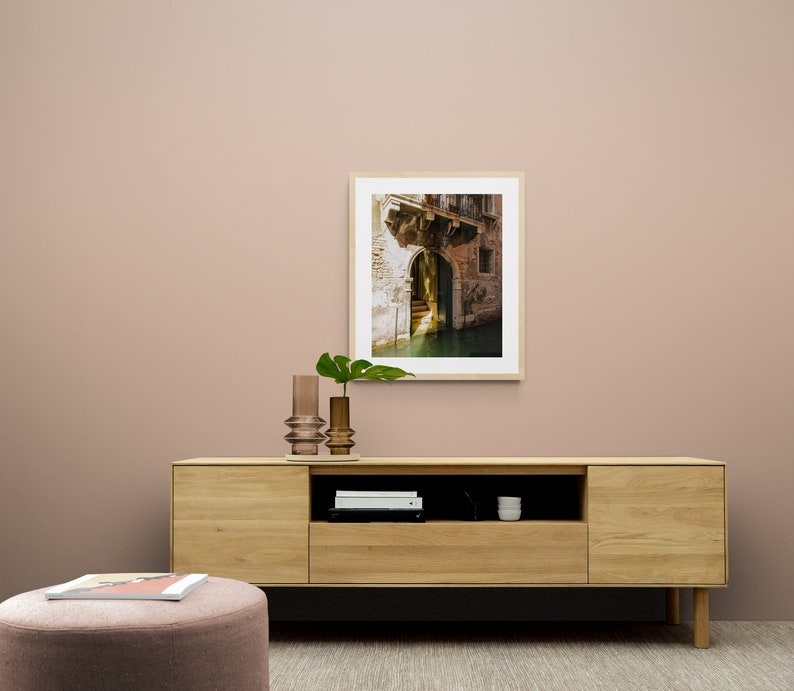 Venice Italy Brick Wall Canal Printable Wall Decor Digital - Etsy