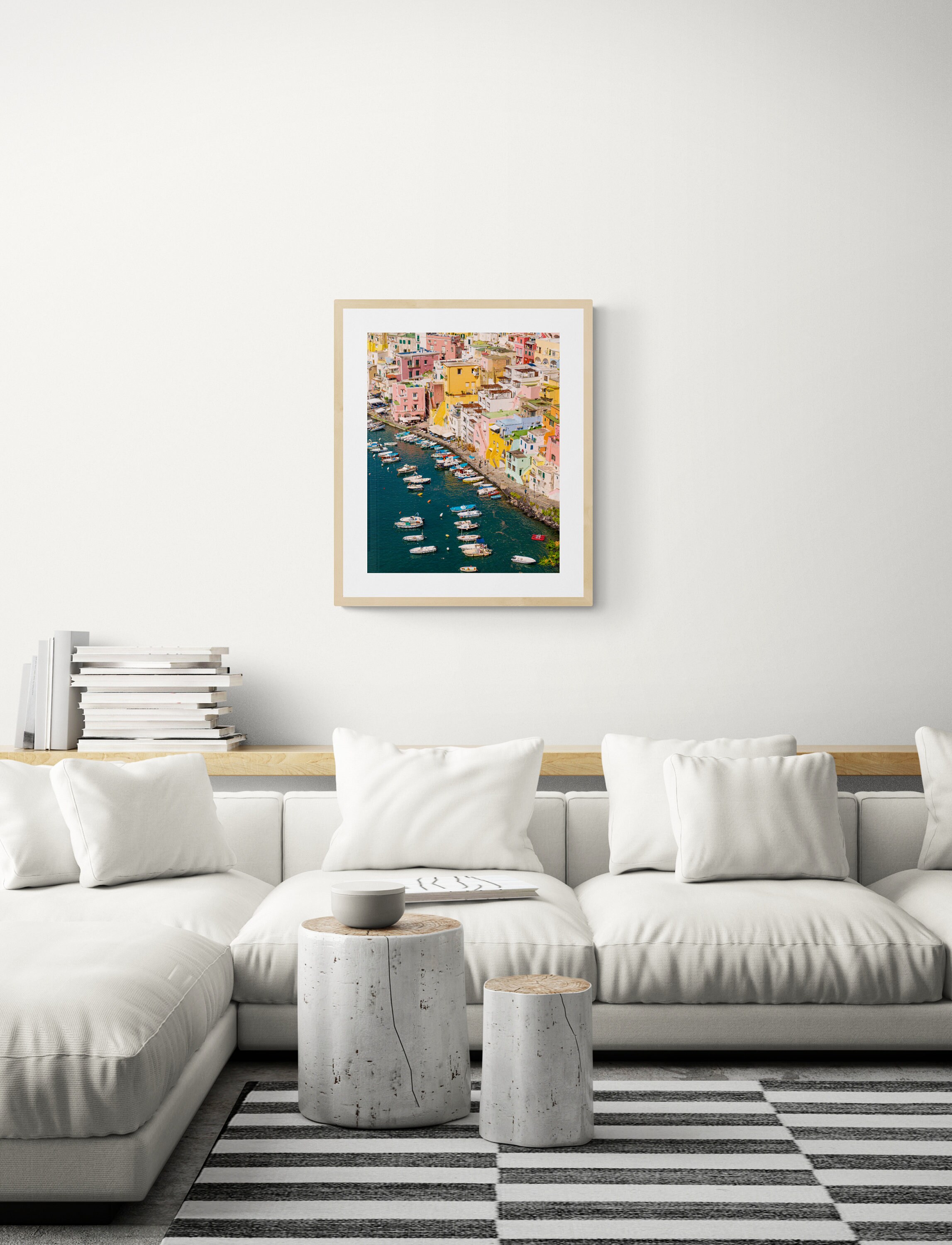 Mediterranean Color in Procida Italy Wall Decor Digital - Etsy