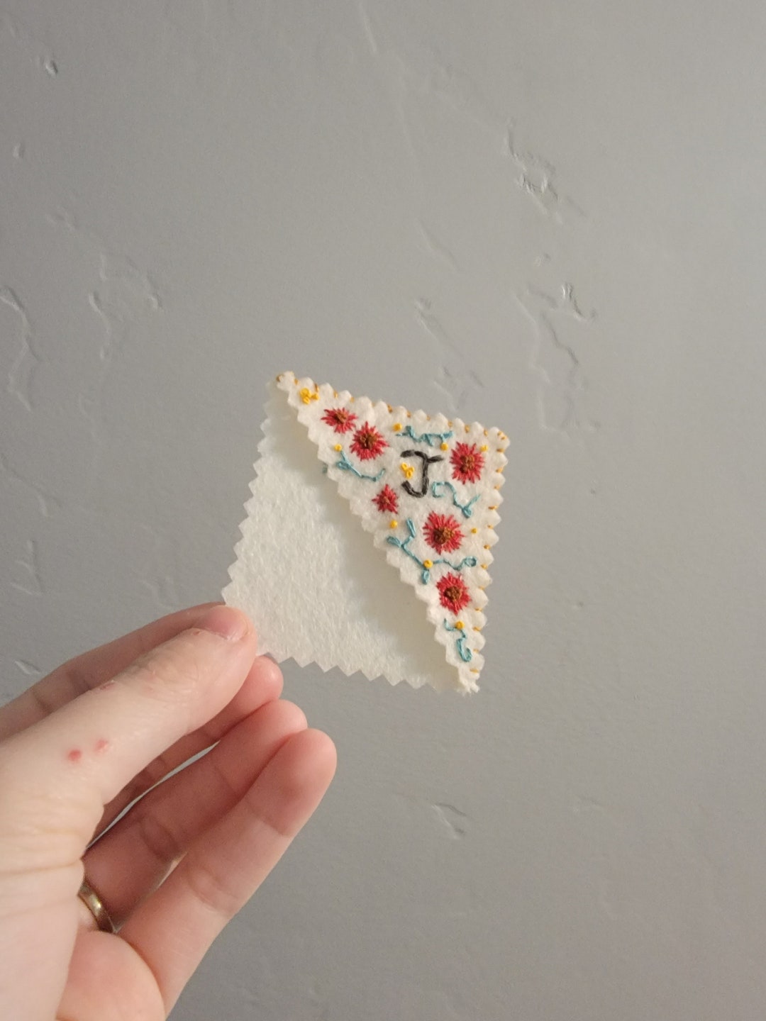 Custom Felt Corner Bookmarks - Etsy