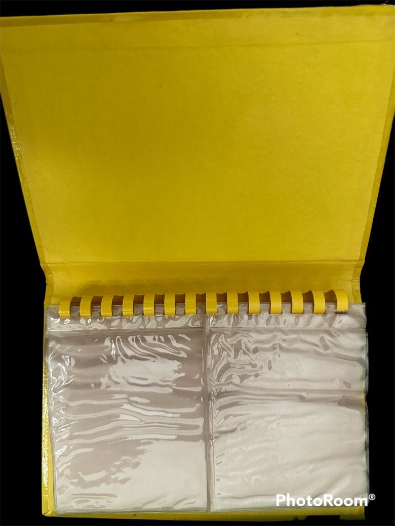 Retro Cute Little Girls Photo Album in Bright Yellow or Neon Green - Etsy