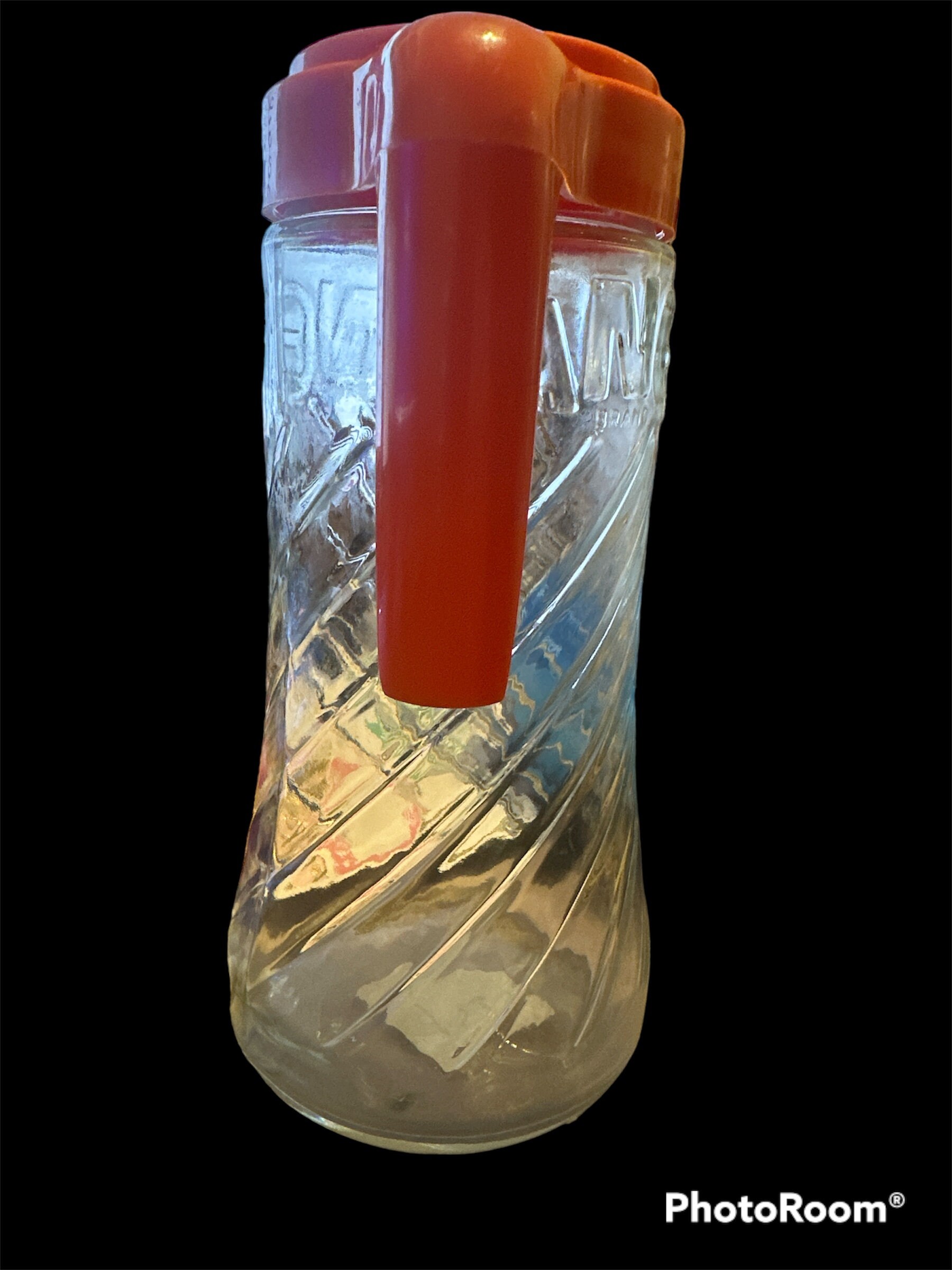 1970's Tang Glass Pitcher Produced by Anchor Hocking - Etsy