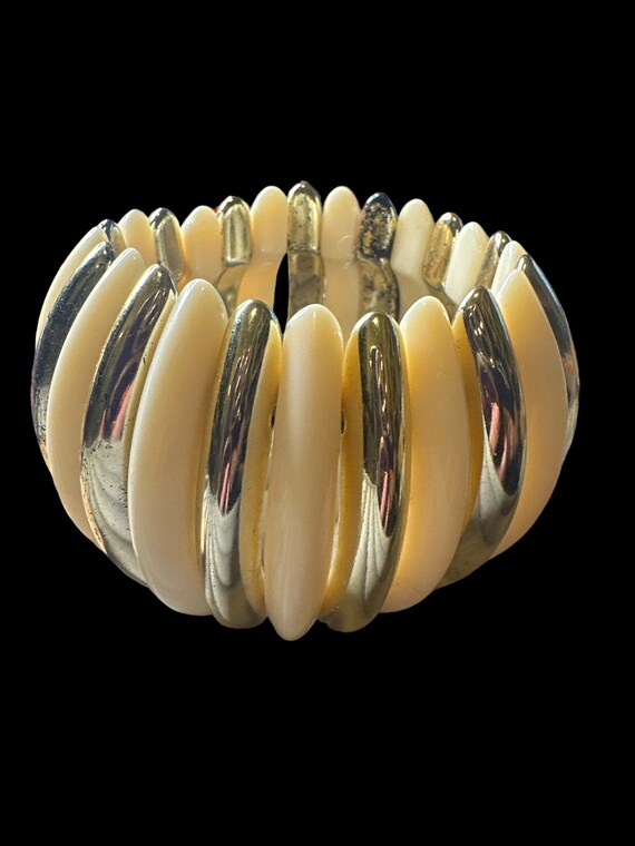 Vintage 1980s ivory gold - Gem