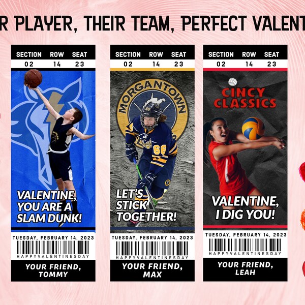 Sports Valentine - Etsy