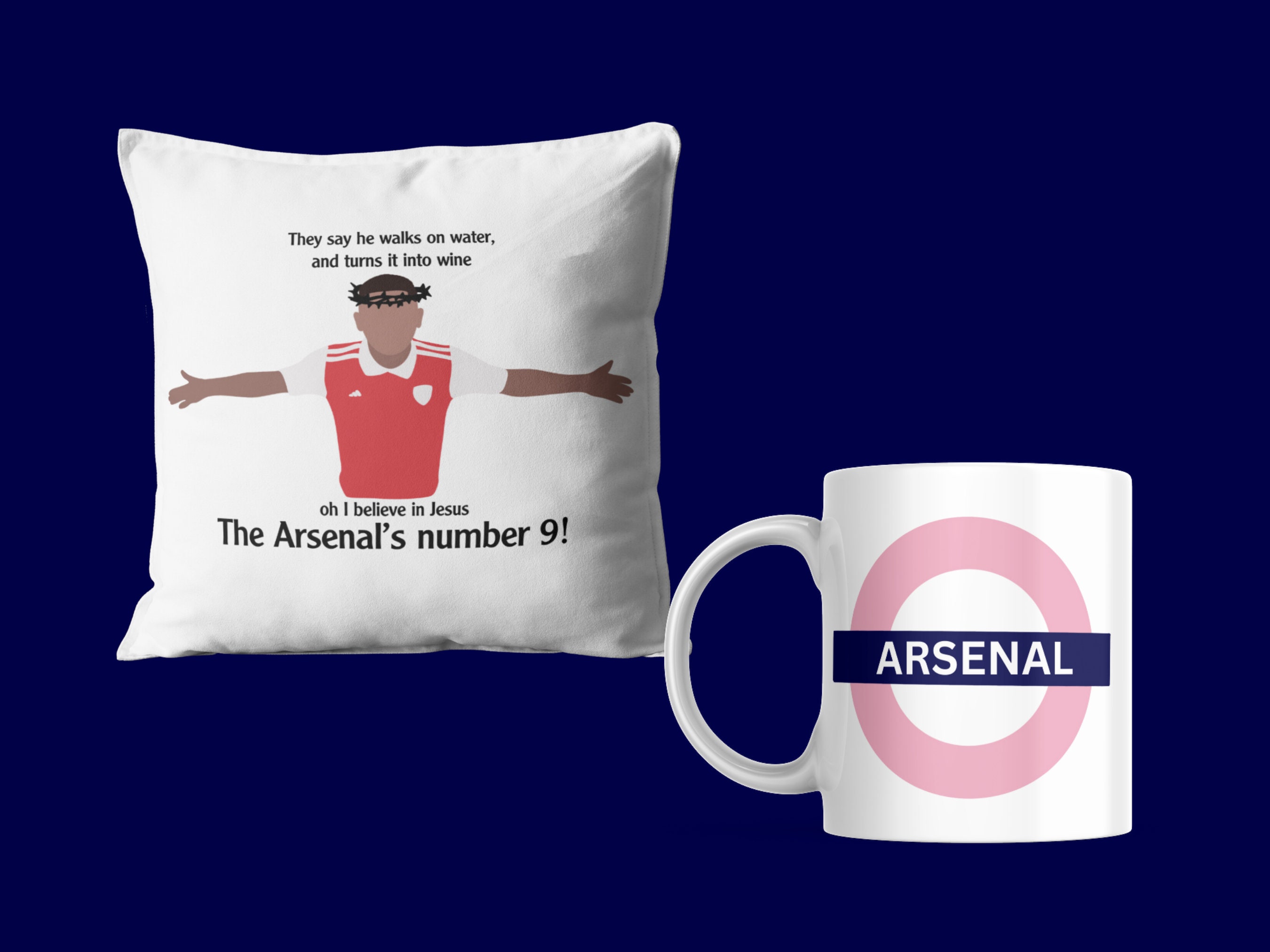 Arsenal Home Kit Inspired SVG and PNG Bundle, Arsenal FC Svgs, Football ...