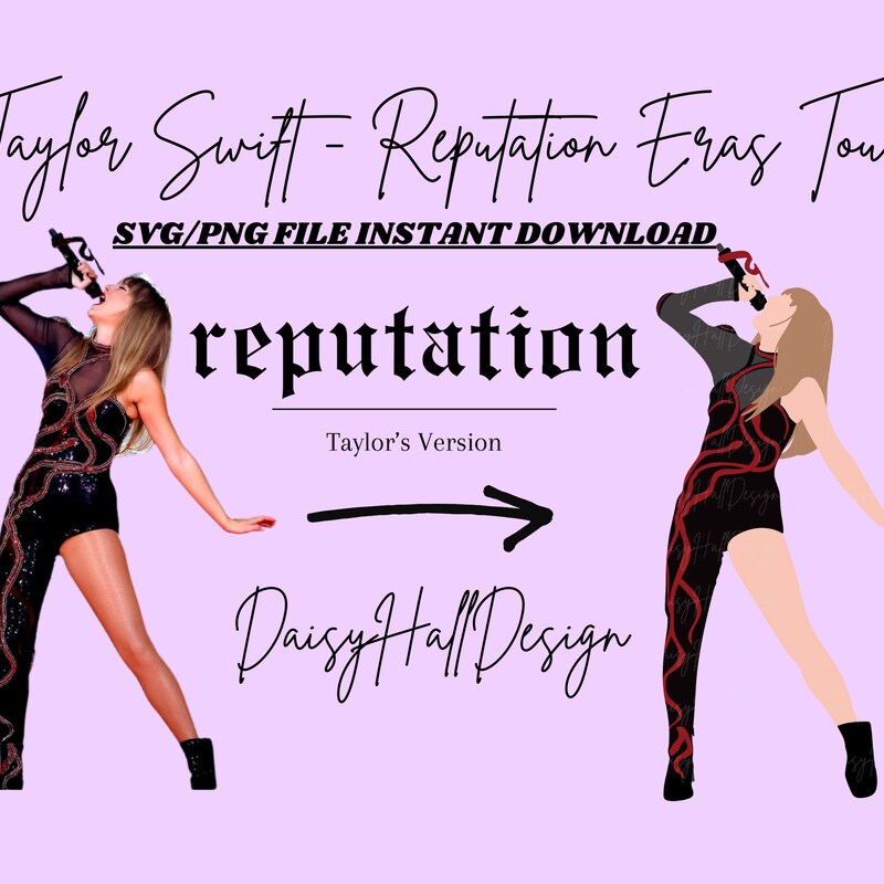 Taylors Swift Reputation Svg - Etsy