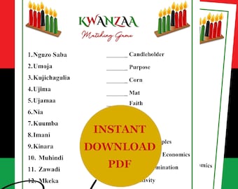 What's Your Kwanzaa Name? | African Printable Game | Fun Kwanzaa Games ...