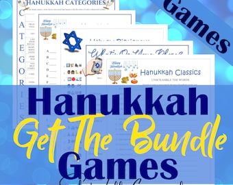 Hanukkah Emoji Pictionary Game | Hebrew Printable Games | Fun Hanukkah ...