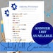 Hanukkah Emoji Pictionary Game | Hebrew Printable Games | Fun Hanukkah ...