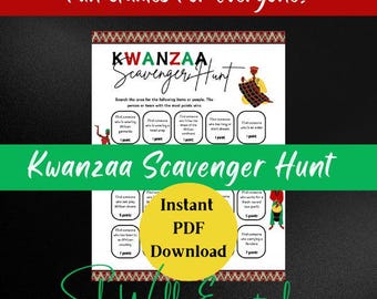 Kwanzaa Trivia Game | Black Culture Printable Games | Fun Kwanzaa Games ...