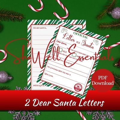 Christmas Activity Bundle | Christmas Printable Games | Santa Letters ...