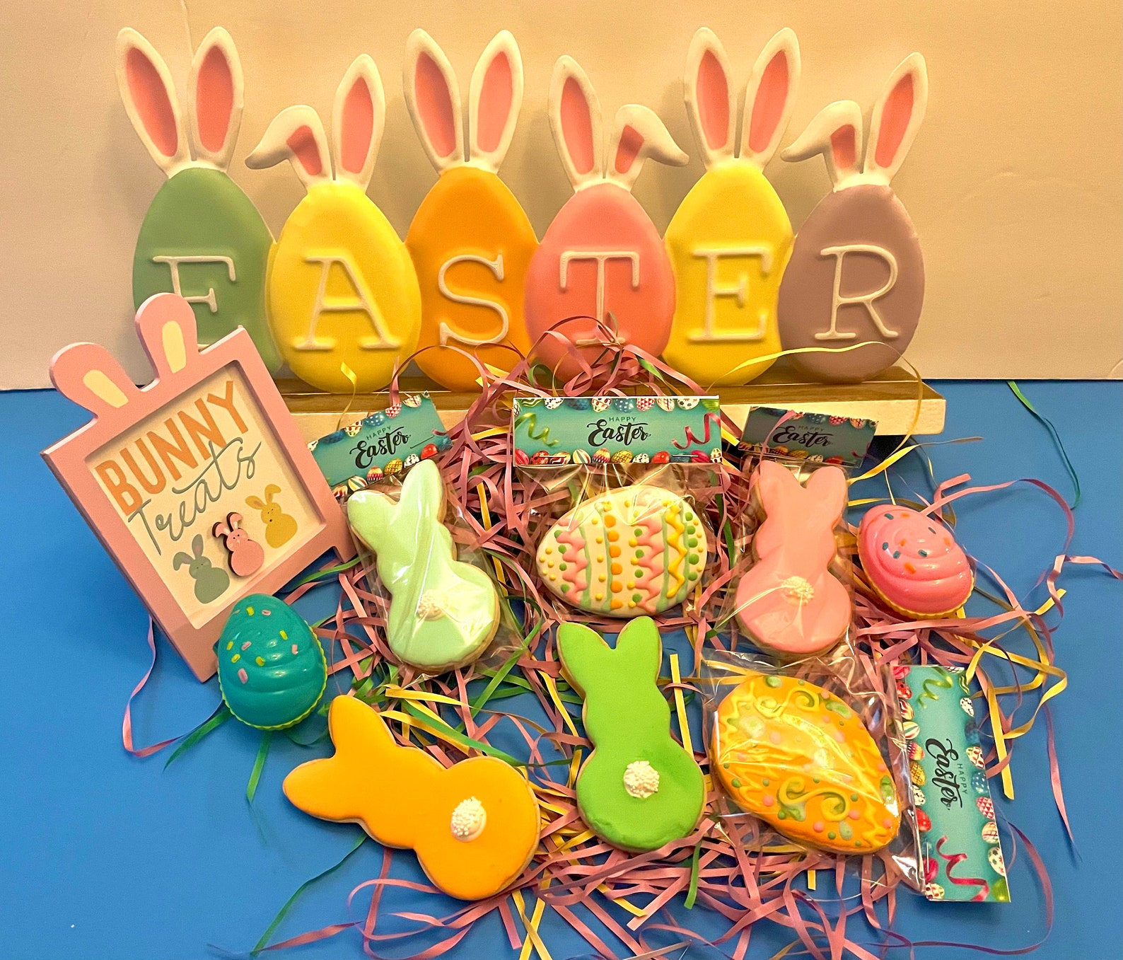 Easter Sugar Cookies Gift Set - Etsy