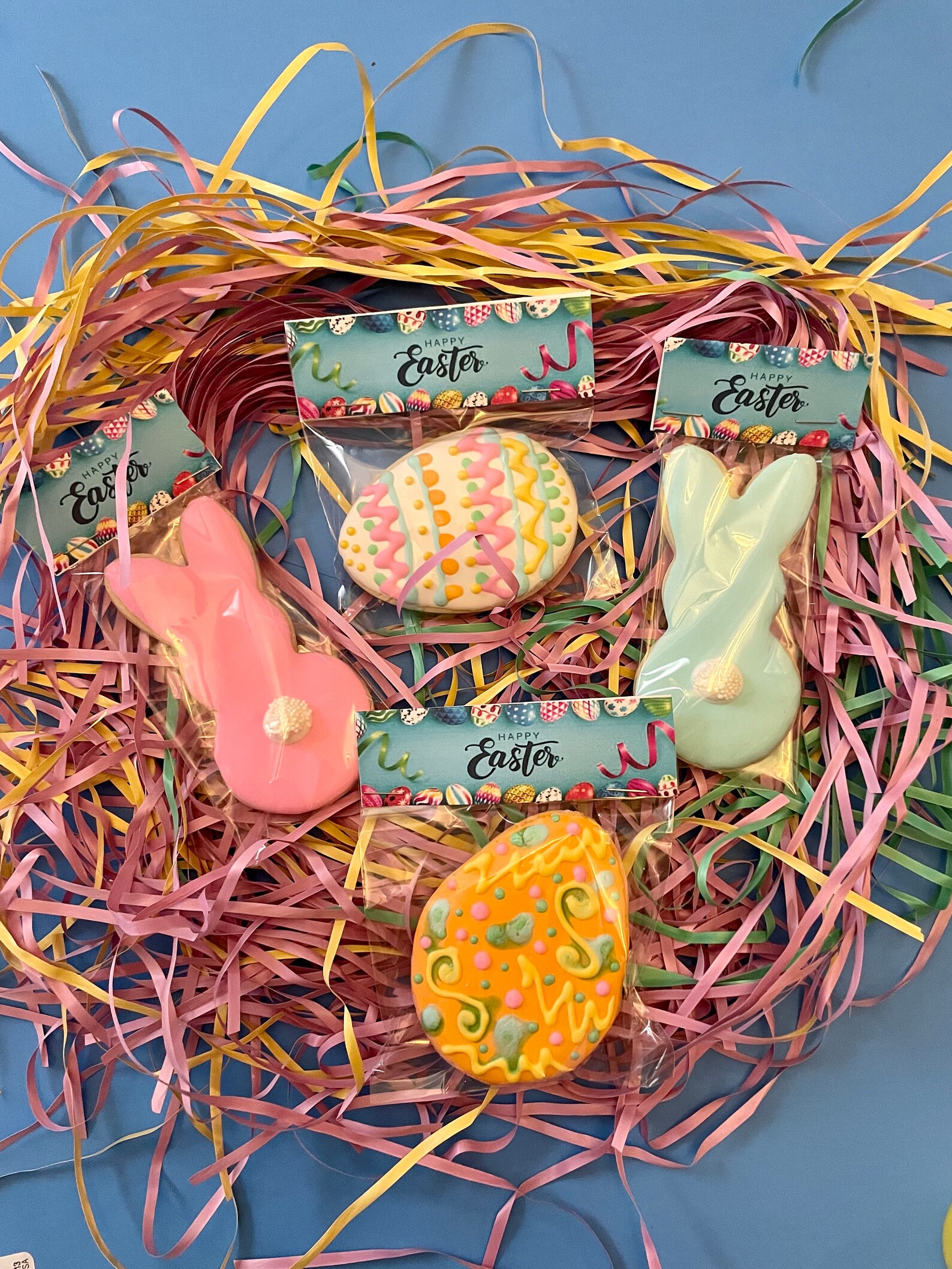 Easter Sugar Cookies Gift Set - Etsy
