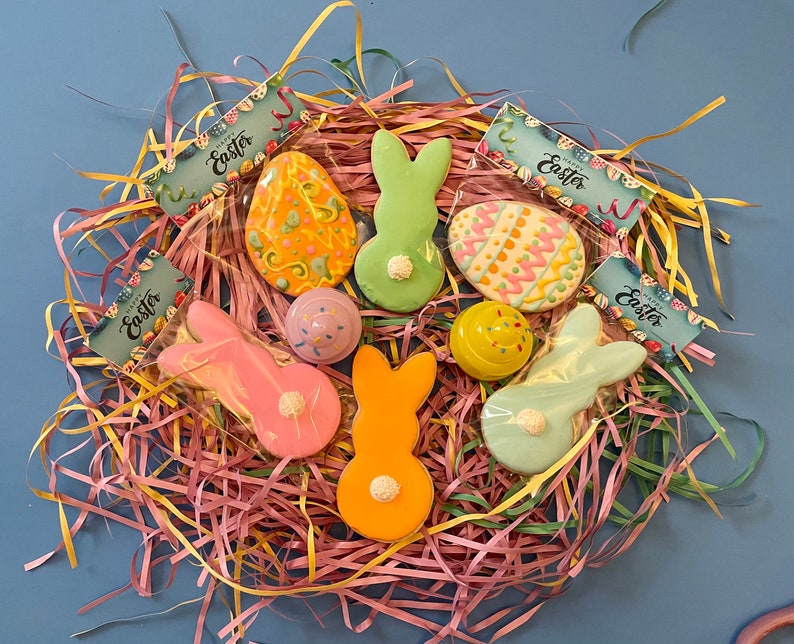 Easter Sugar Cookies Gift Set - Etsy