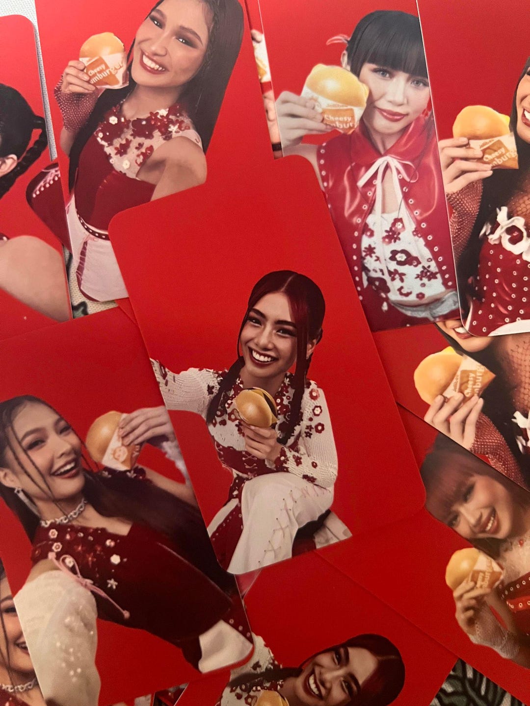 Jollibee BINI Ppop Unofficial Photocards Burger - Etsy