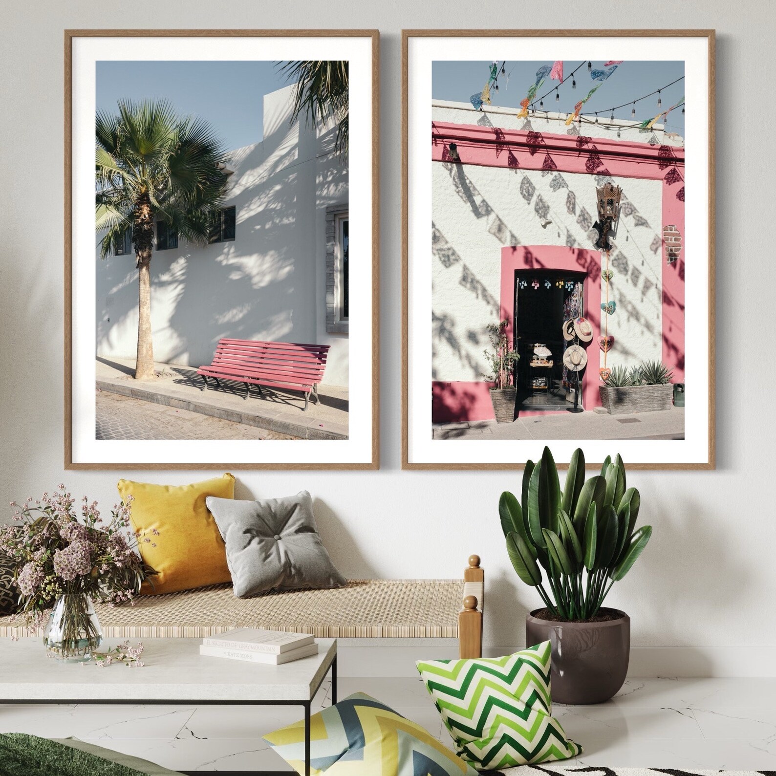 Set of TWO: Colorful Mexico Fine Art Photo, Cabo San Lucas Art, San ...