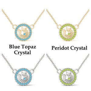 Opal Fox Necklaces Opal Necklace Opal Animal Charm October Animal Necklace October Birthstone ...