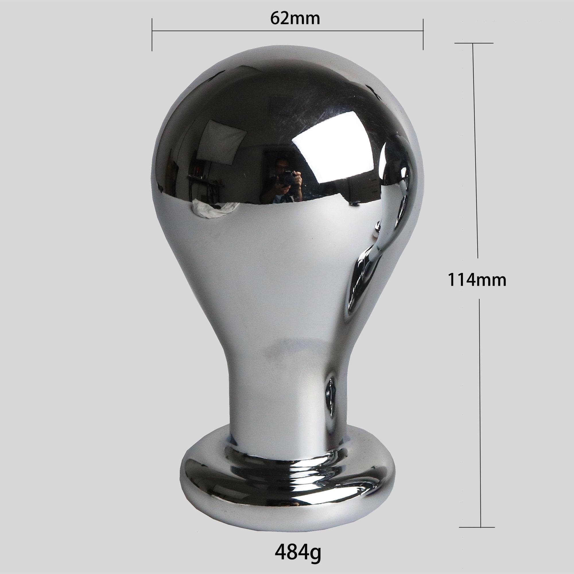 Large Metal Anal Plug With Jeweled Xl Butt Plugs Advanced Etsy