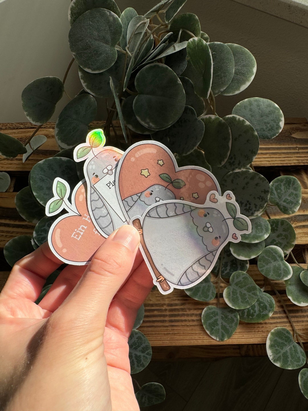 Kawaii Sticker Dove - Etsy