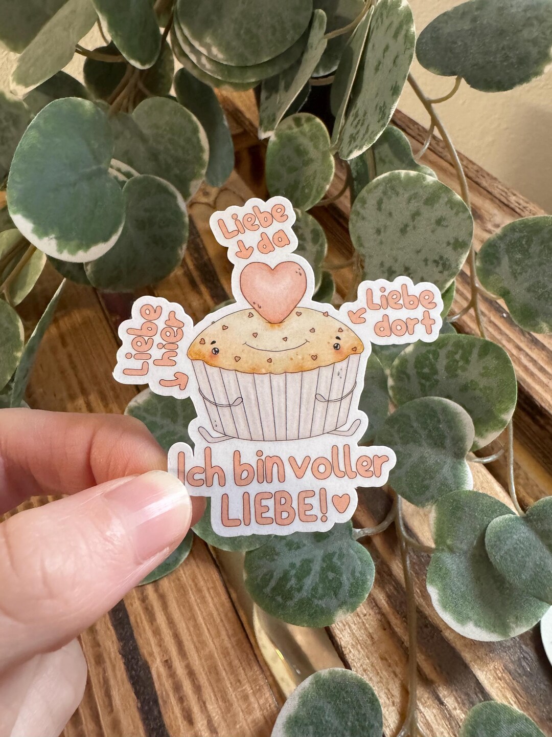Kawaii Sticker Muffin Affirmation Liebe Cute Laptop Aufkleber - Etsy