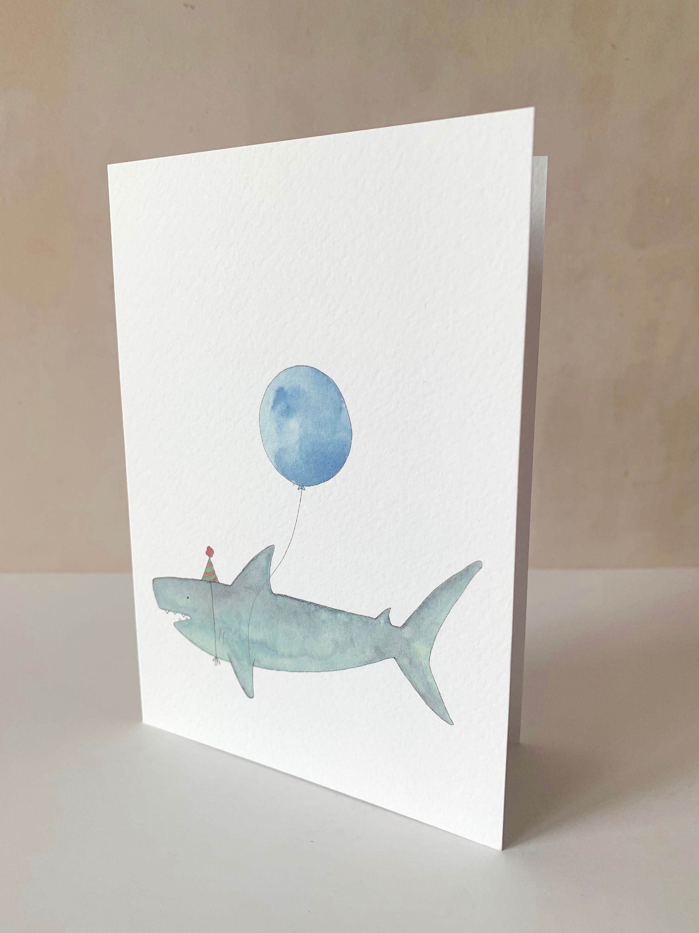 Shark Card - Etsy