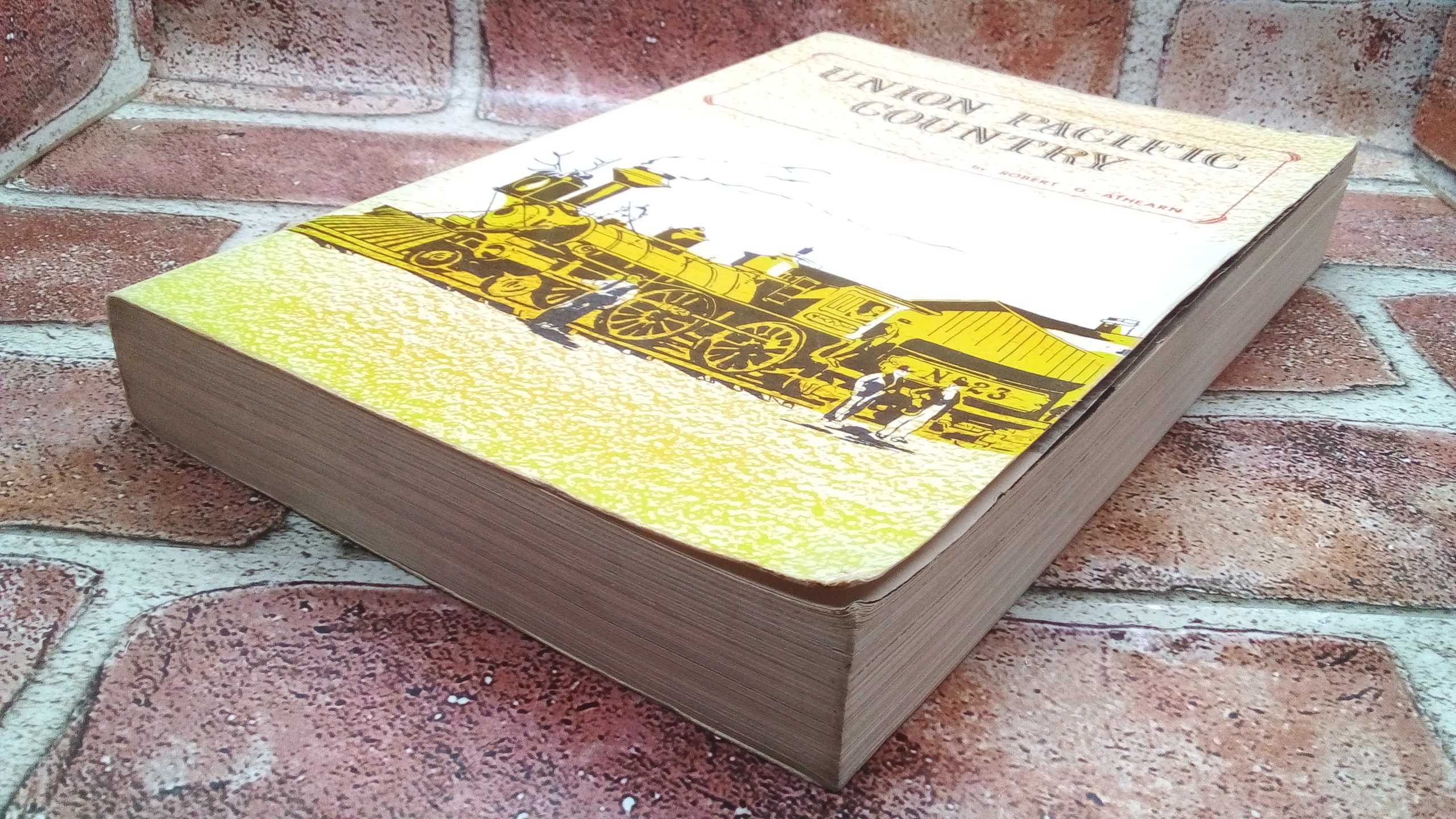 Union Pacific Country, by Robert G. Athearn 1976 Paperback Book ...