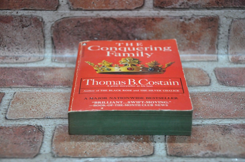 The Conquering Family, by Thomas B. Costain 1962 Paperback Vintage ...