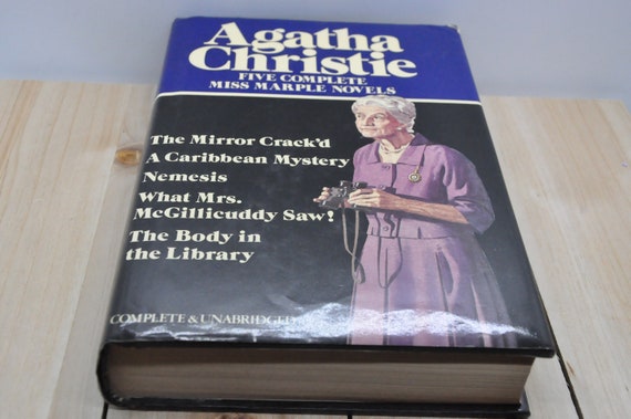 Agatha Christie: Five Complete Miss Marple Novels Complete | Etsy