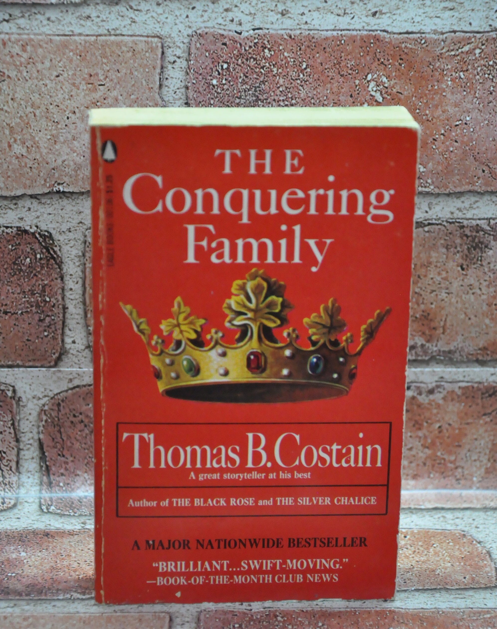 The Conquering Family, by Thomas B. Costain 1962 Paperback Vintage ...