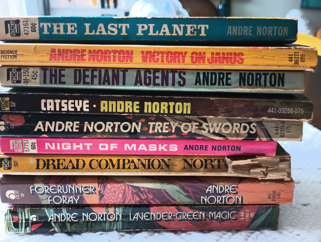 Andre Norton Science Fiction Books Vintage Fiction Vintage - Etsy