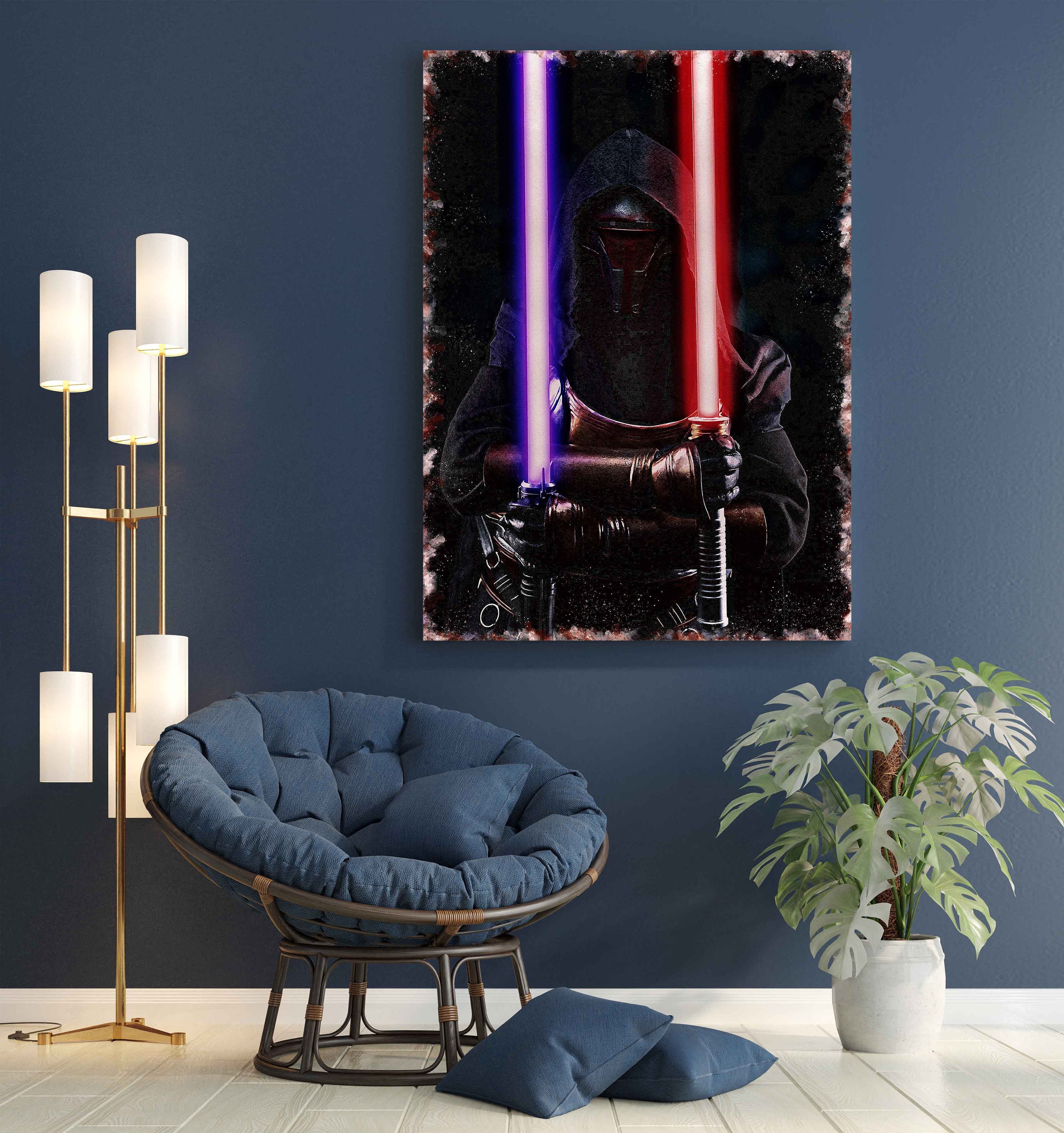 DARTH REVAN POSTER - Star Wars Poster - Canvas Poster - Star Wars Print ...