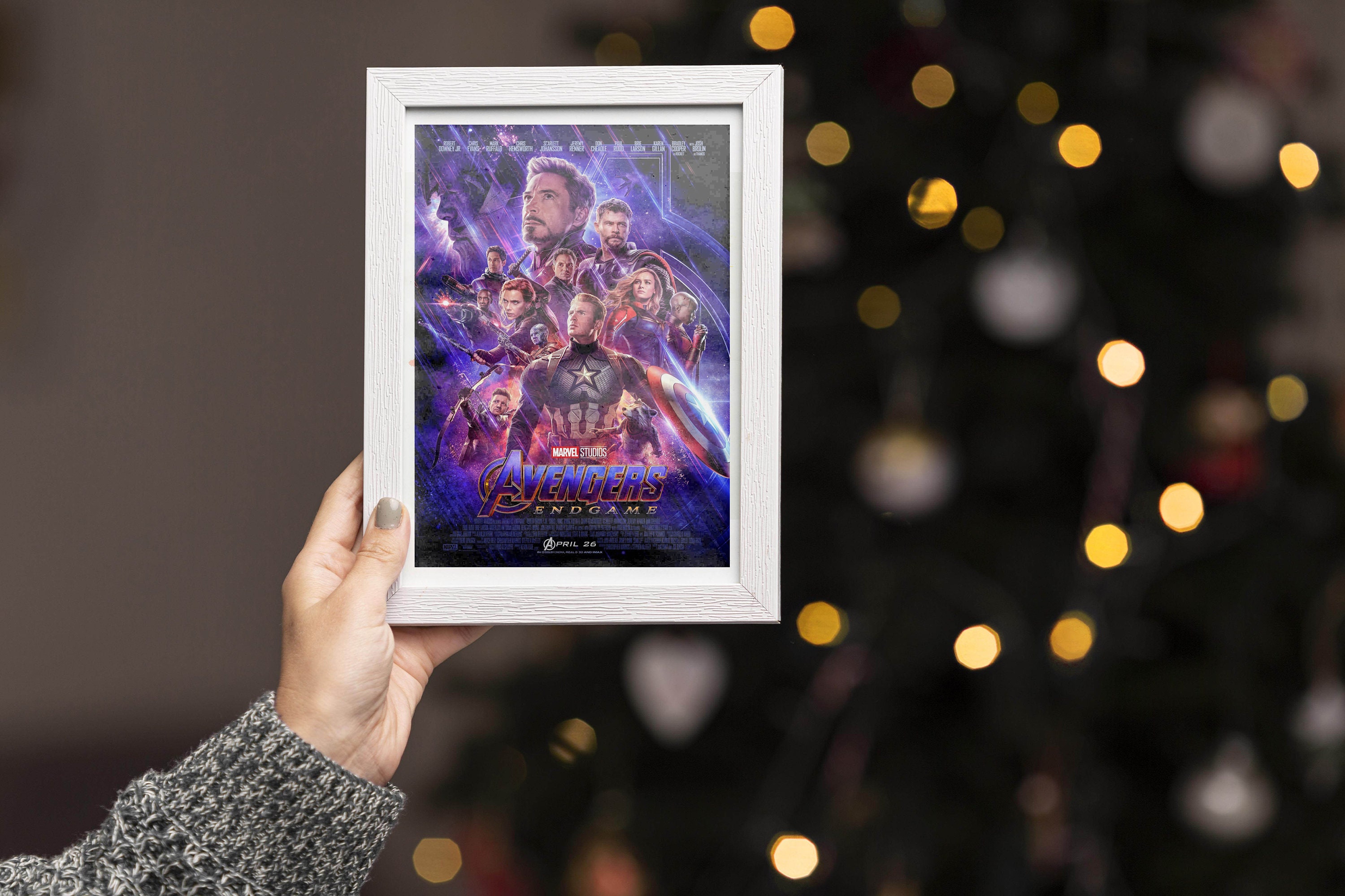 Avengers - Endgame Poster Digital Poster Hand Painted - Illustrator ...