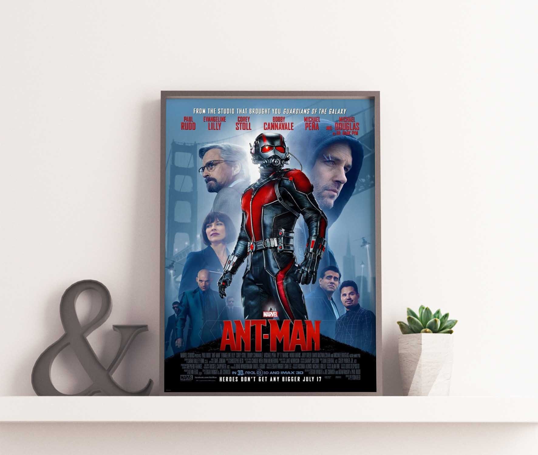 Digital Poster of ANT-MAN - Digital - Art - Poster - Movie Poster - Etsy