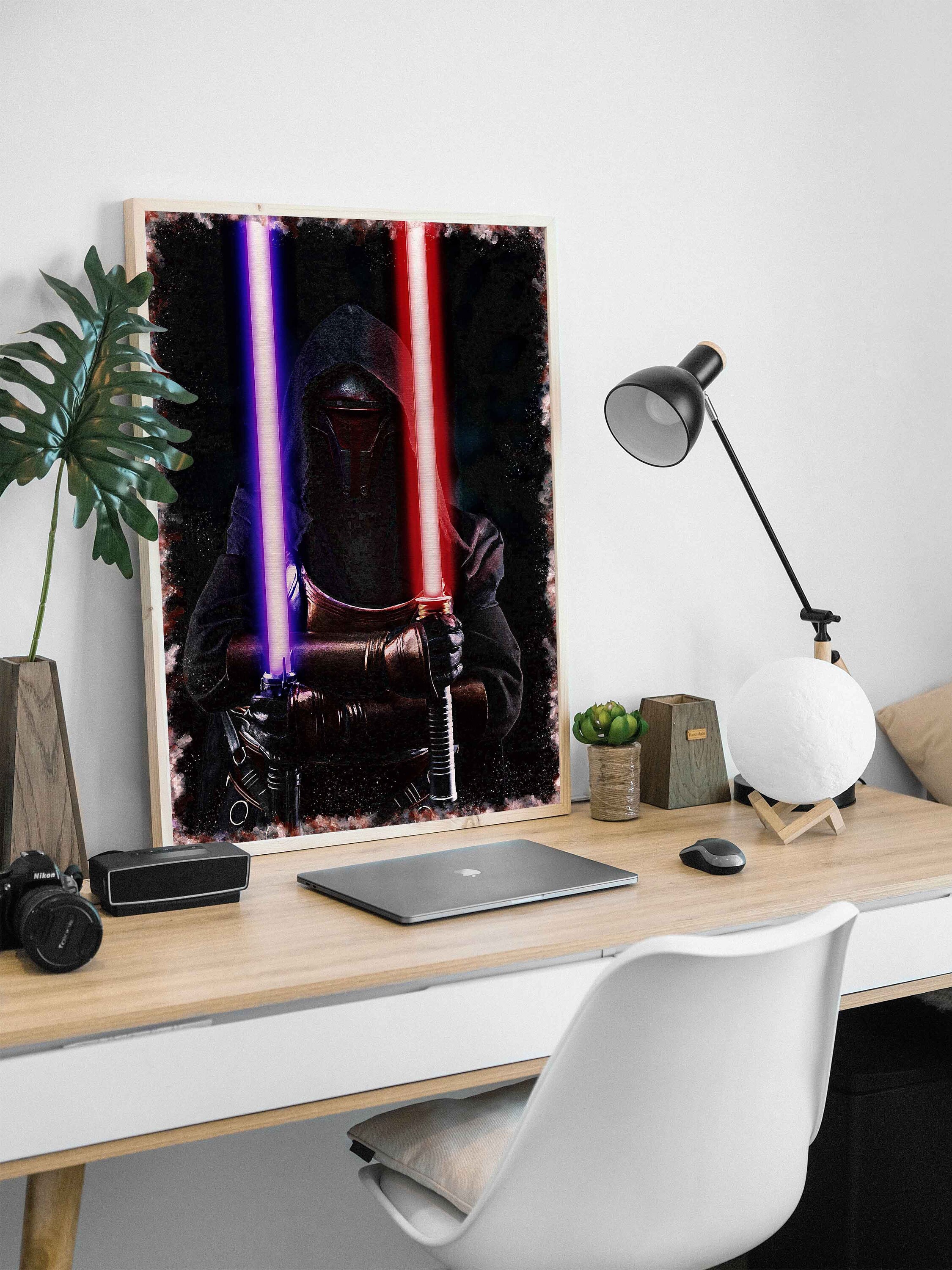 DARTH REVAN POSTER - Star Wars Poster - Canvas Poster - Star Wars Print ...